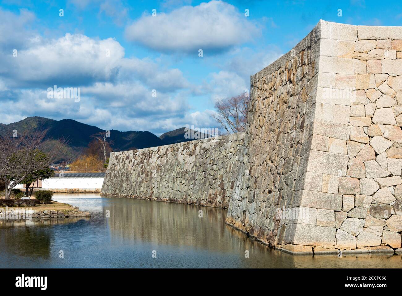 Hyogo, Japan - Ako Castle in Ako, Hyogo, Japan. The castle is a ...