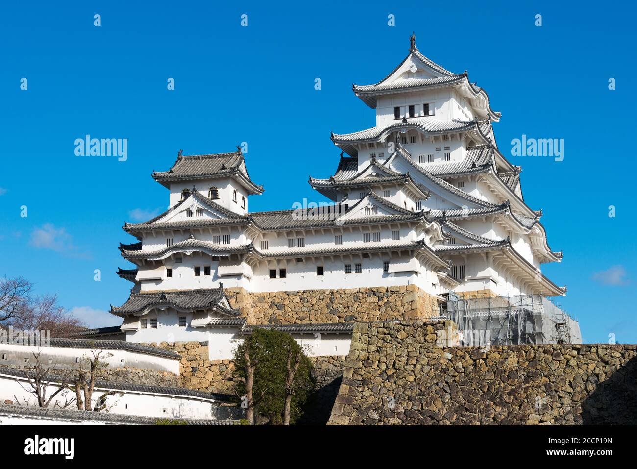 Hyogo, Japan -Jan 29 2020- Himeji Castle in Himeji, Hyogo, Japan. It is ...