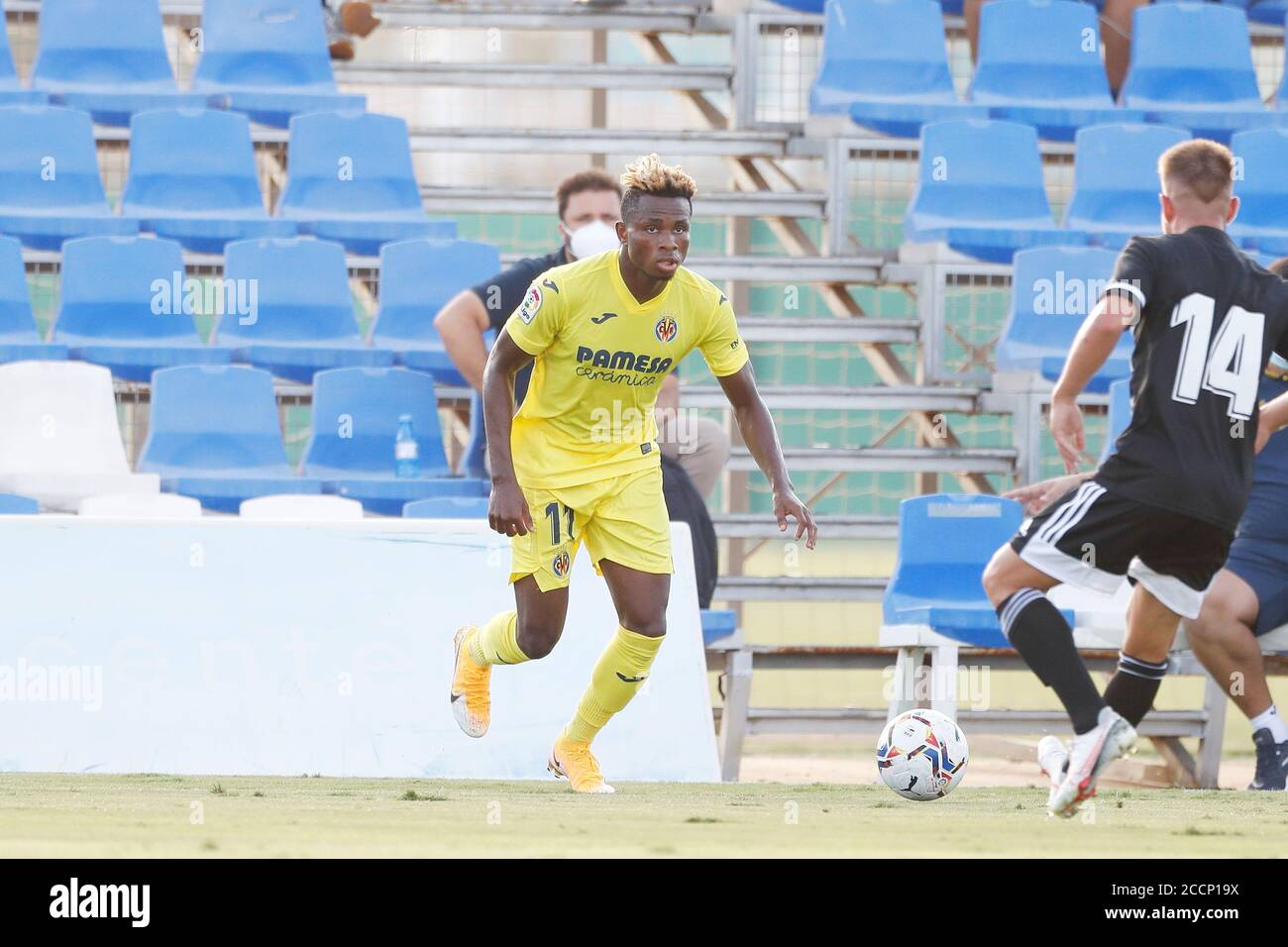 San Pedro del Pinatar, Spain. 23rd Aug, 2020. Samuel Chukwueze ...