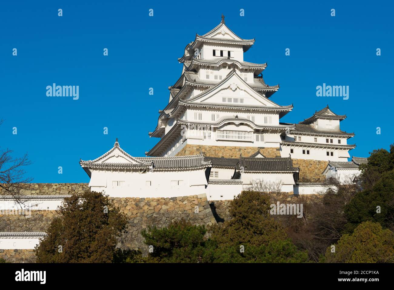Hyogo, Japan -Jan 30 2020- Himeji Castle in Himeji, Hyogo, Japan. It is ...