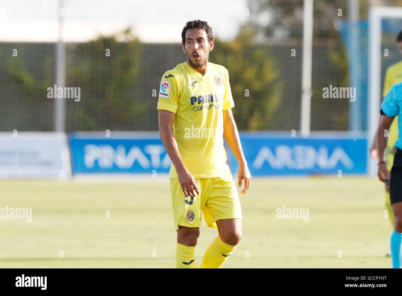 San Pedro del Pinatar, Spain. 23rd Aug, 2020. Dani Parejo (Villarreal ...