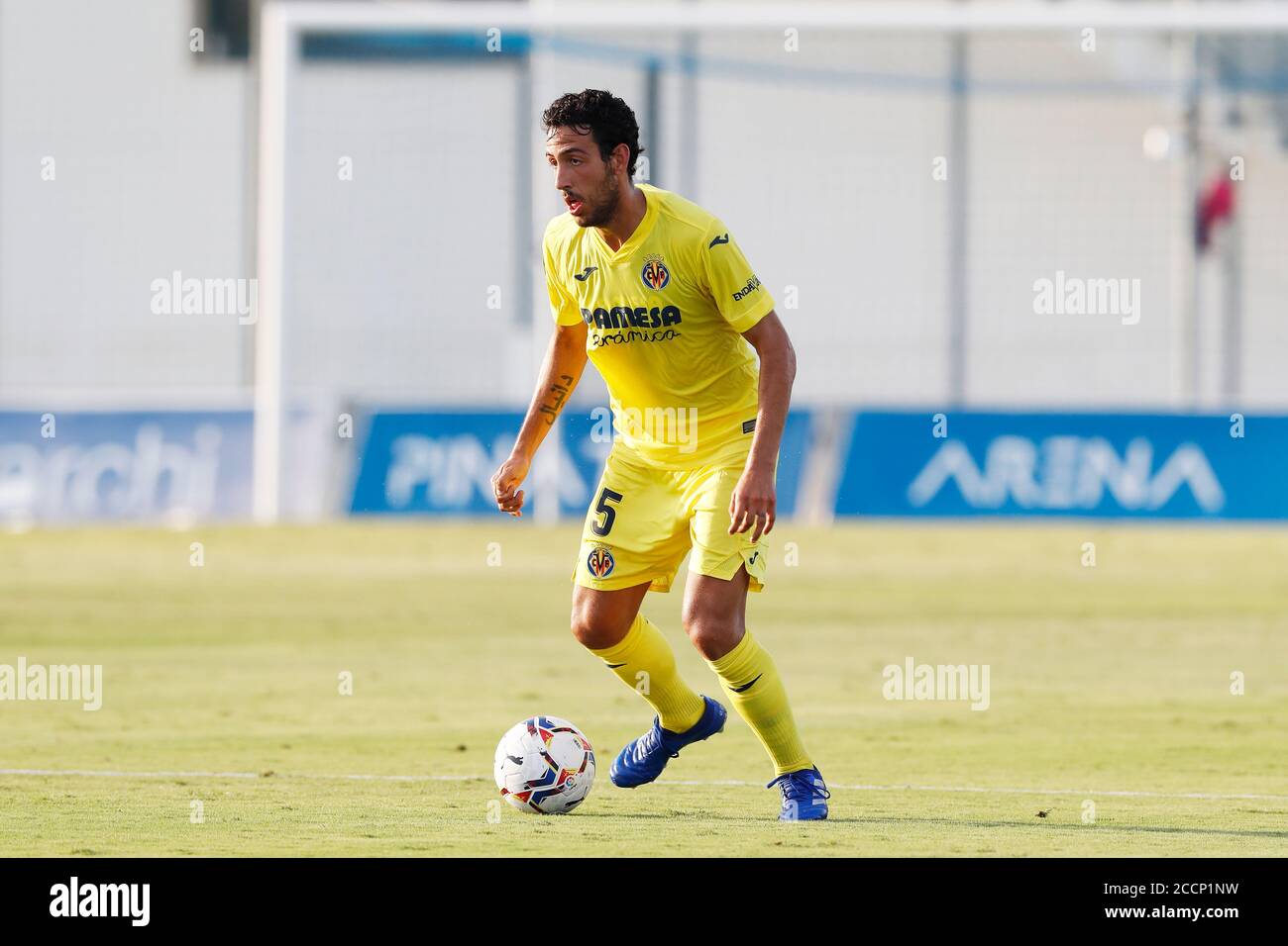 San Pedro del Pinatar, Spain. 23rd Aug, 2020. Dani Parejo (Villarreal ...