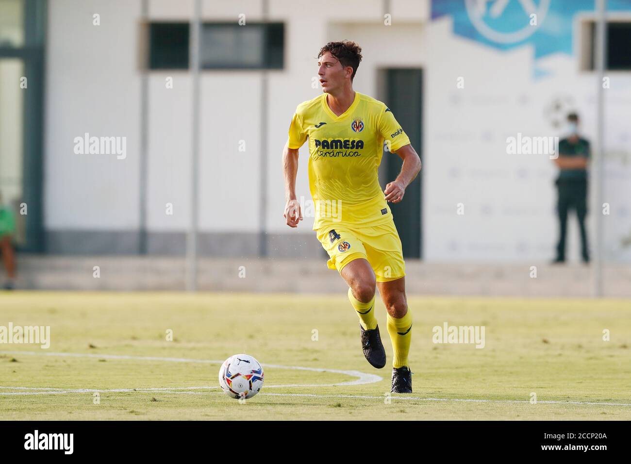 San Pedro del Pinatar, Spain. 23rd Aug, 2020. Pau Torres (Villarreal ...