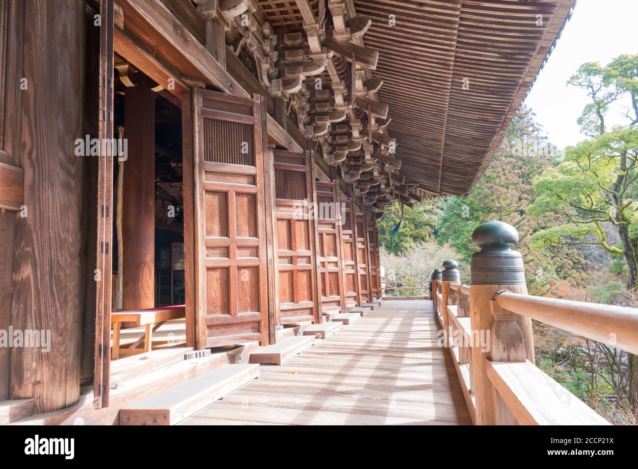 Hyogo, Japan - Engyoji temple in Himeji, Hyogo, Japan. The temple was ...