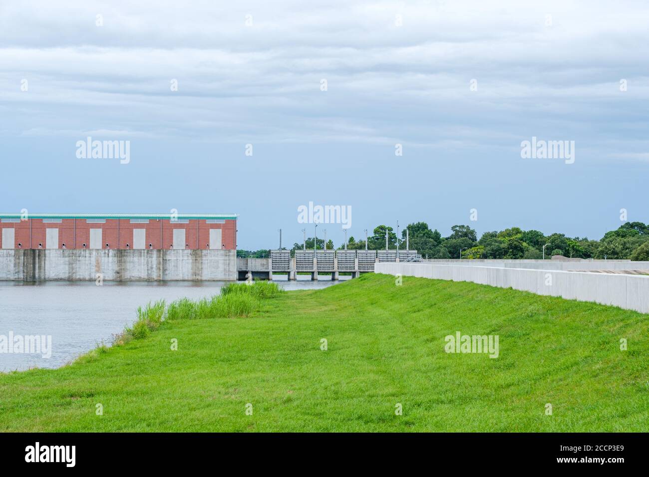Flood levee hi-res stock photography and images - Alamy
