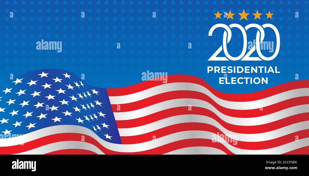 United States of America Presidential Election 2020 Vector illustration ...