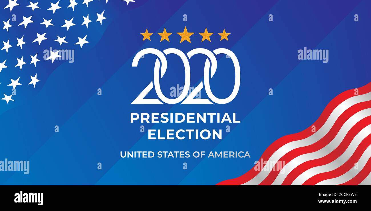 United States of America Presidential Election 2020 Vector illustration ...