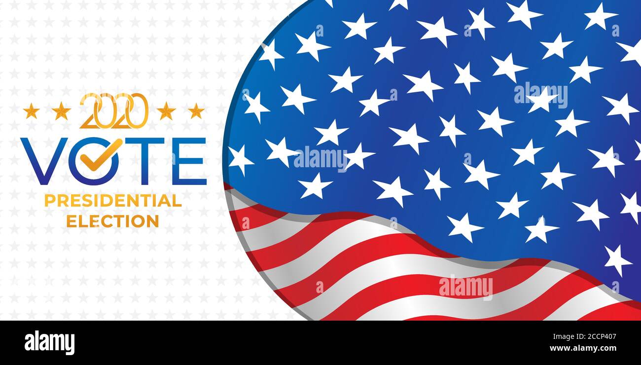 United States of America Presidential Election 2020 Vector illustration ...
