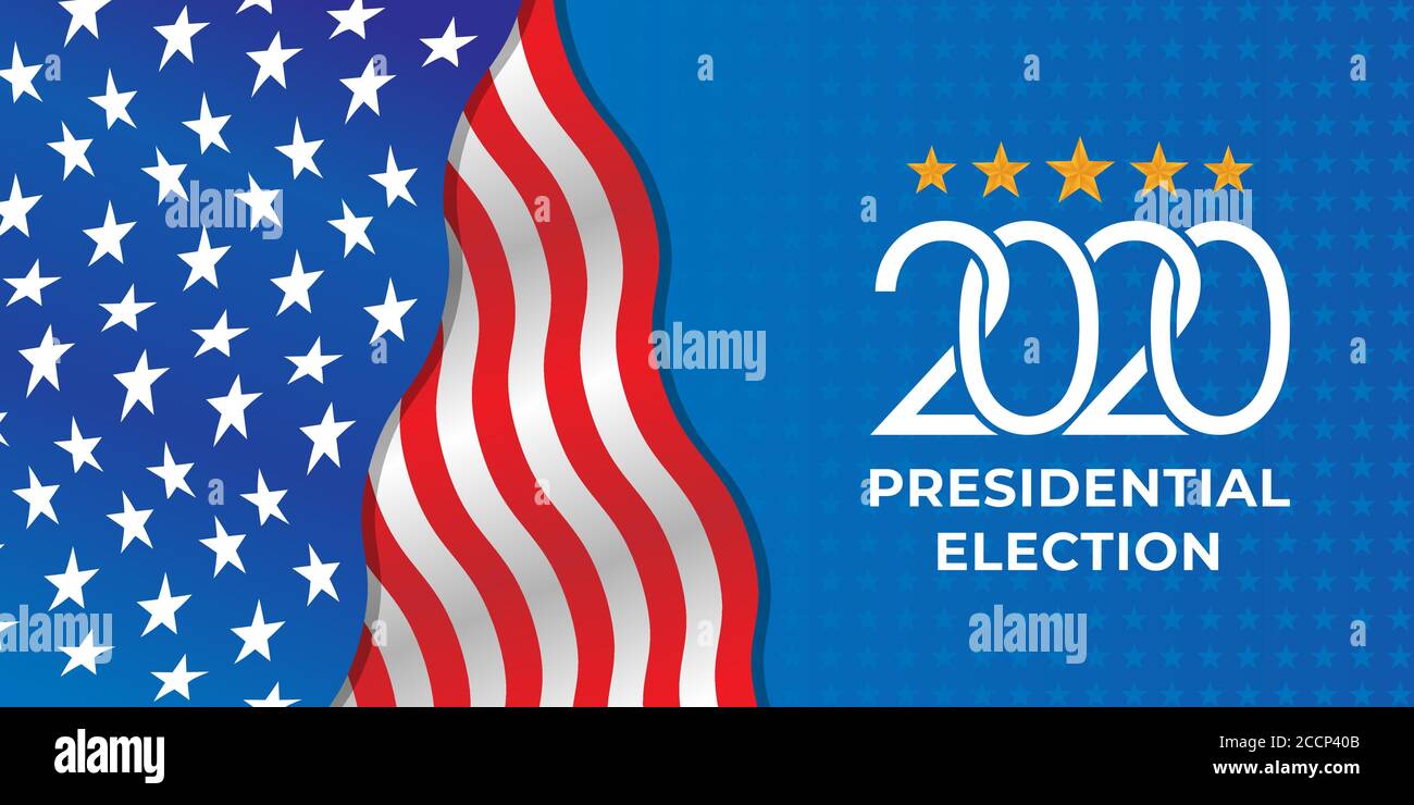 United States of America Presidential Election 2020 Vector illustration ...