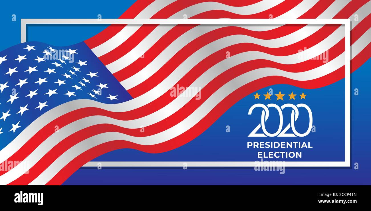 United States of America Presidential Election 2020 Vector illustration ...