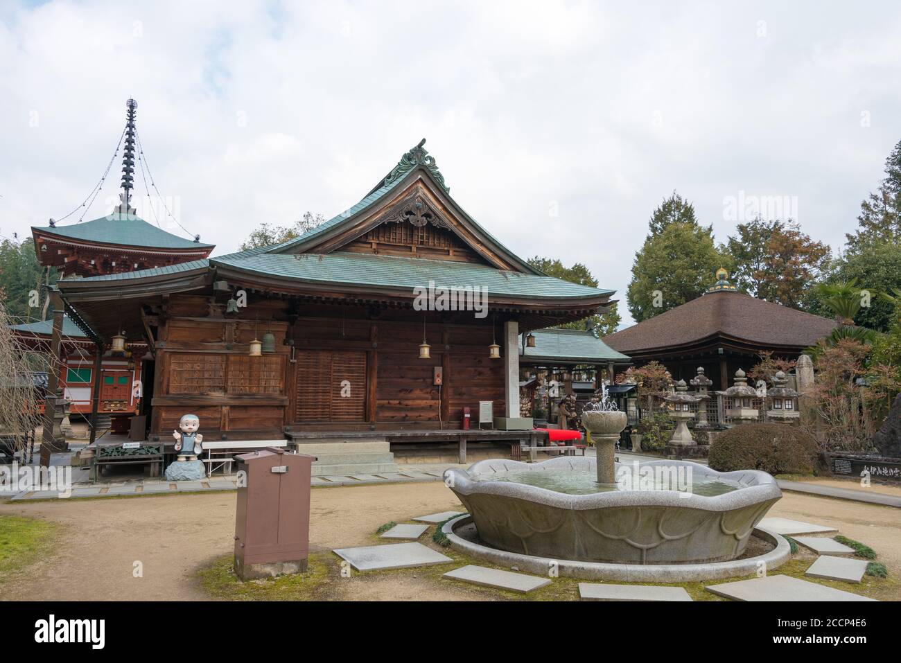 Wakayama, Japan - Jisonin Temple in Kudoyama, Wakayama, Japan. It is ...