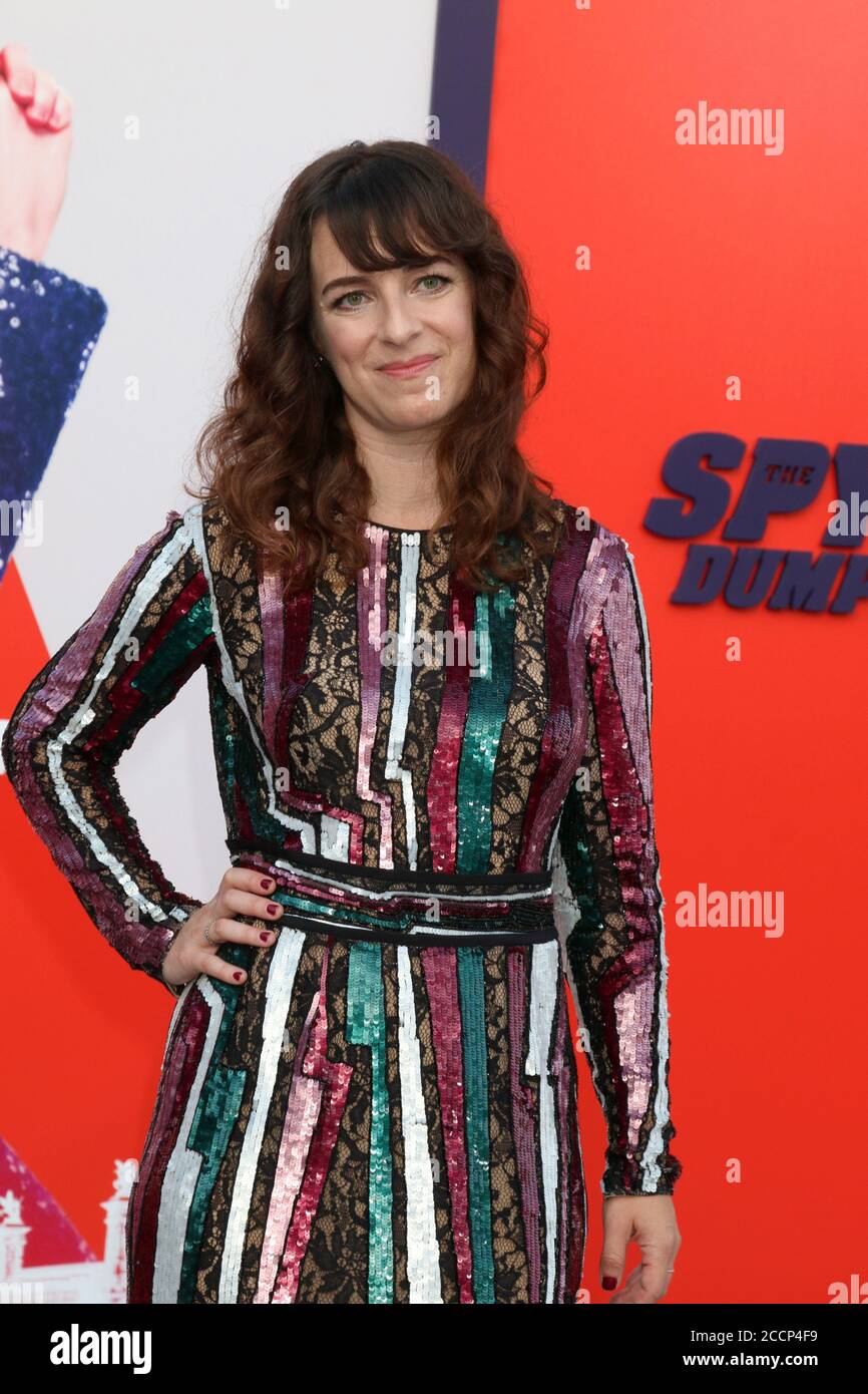 LOS ANGELES - JUL 25: Susanna Fogel at The Spy Who Dumped Me Premiere ...