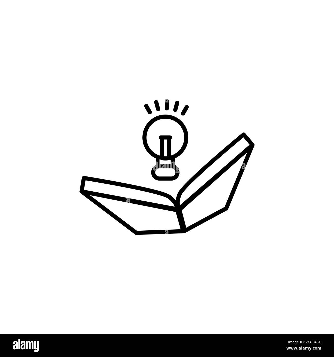 book idea icon vector design template illustration Stock Vector Image ...