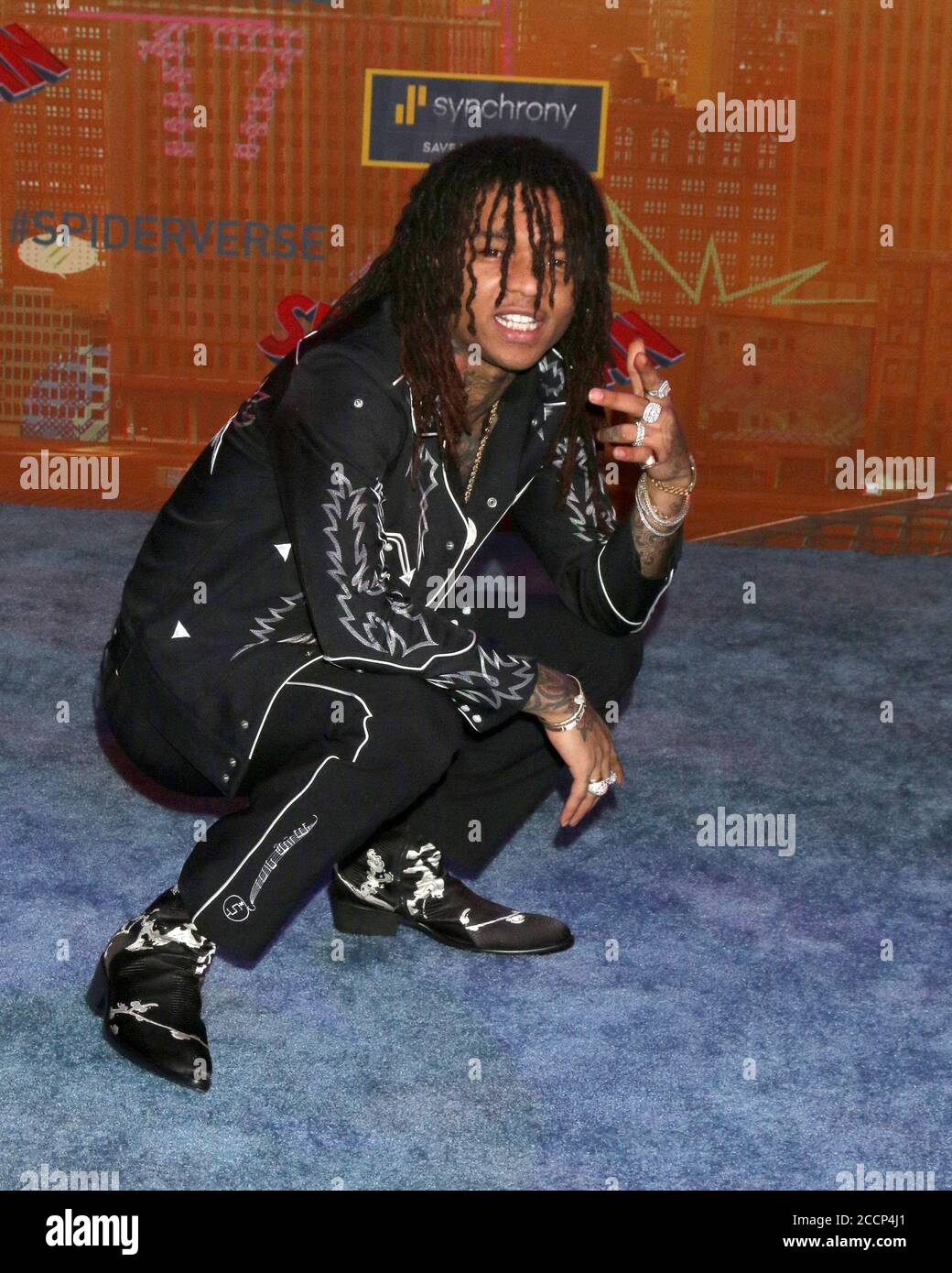 LOS ANGELES - DEC 1: Swae Lee at the Spider-Man: Into the Spider-Verse ...
