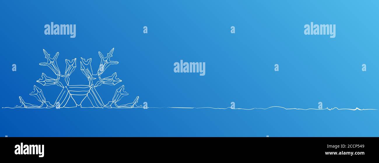 Decorative christmas or new year web banner or post card Stock Vector ...