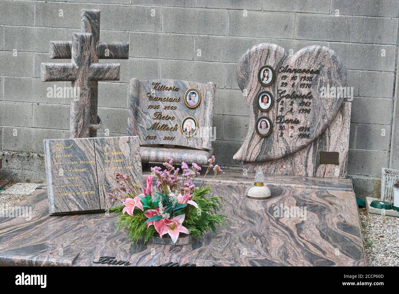 A tomb reports the tragedy of the death at a young age. And also the ...