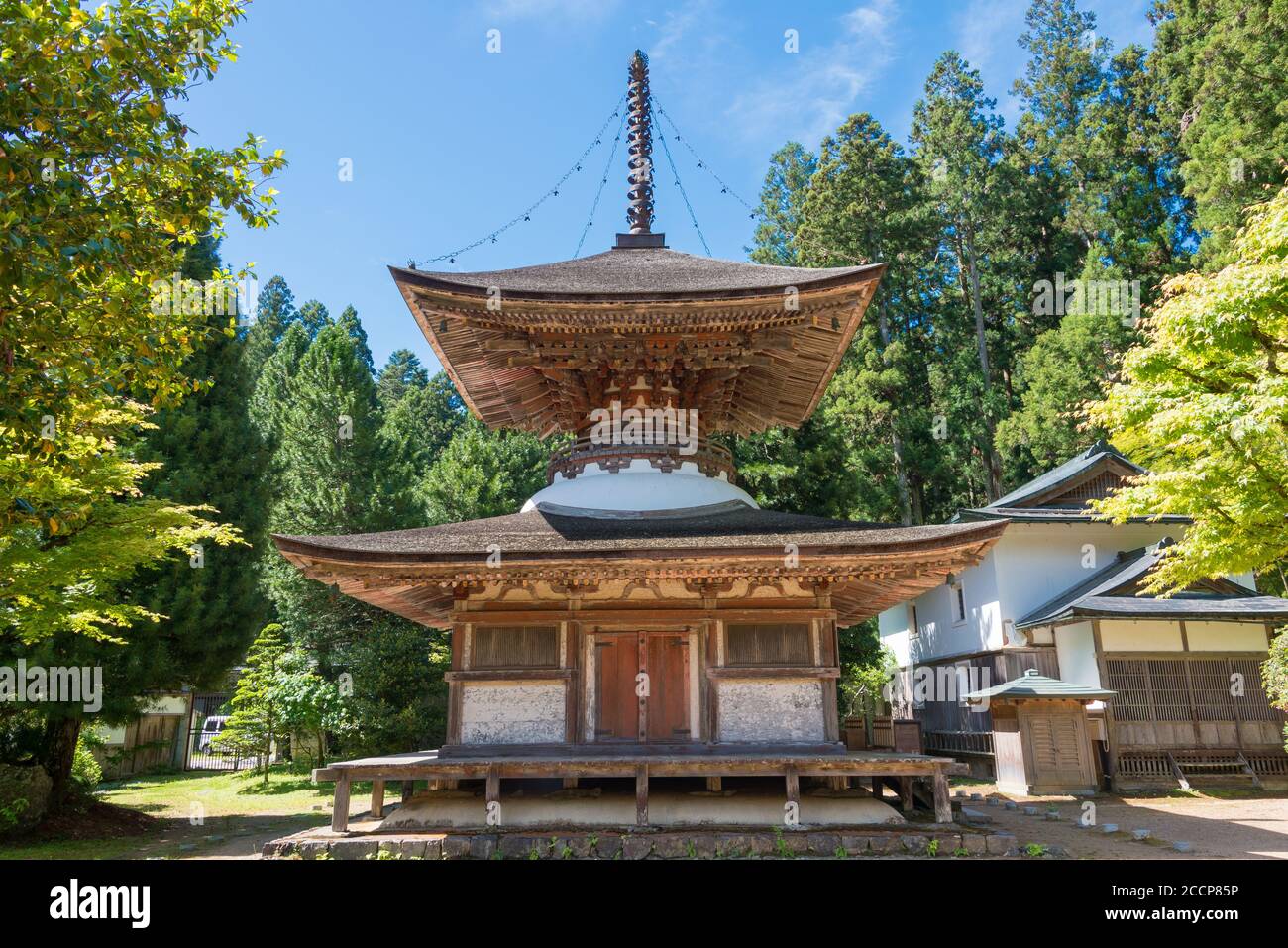 Wakayama, Japan - Kongo Sanmai-in Temple in Koya, Wakayama, Japan ...