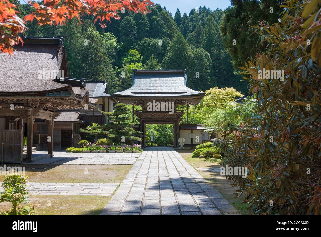 Wakayama, Japan - Kongo Sanmai-in Temple in Koya, Wakayama, Japan ...