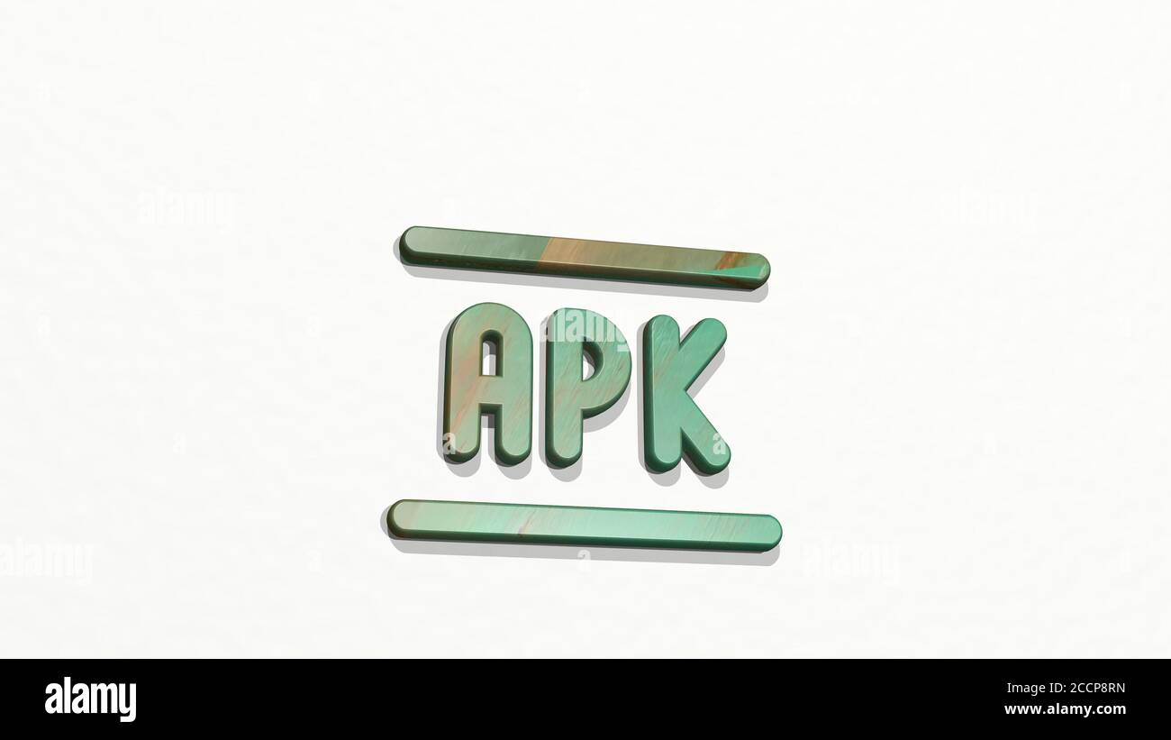Apk logo design hi-res stock photography and images - Alamy