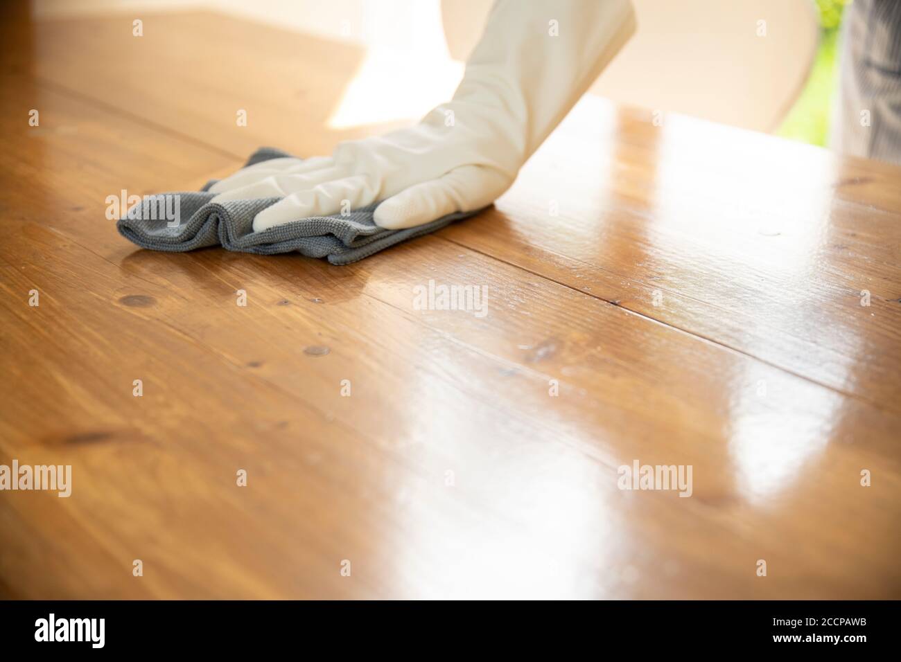 This table has been sanitized hi-res stock photography and images - Alamy