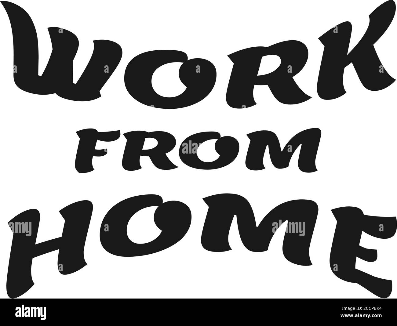 Work from home routine Stock Vector Images - Alamy