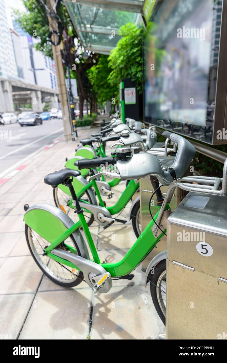 Vending machine for bike rental hi-res stock photography and images - Alamy