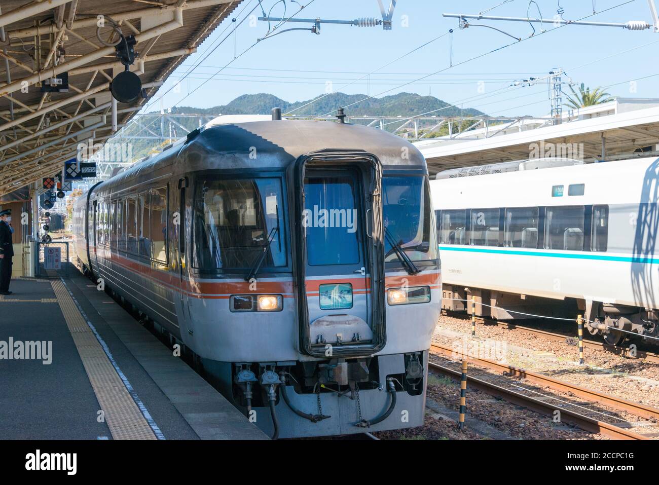 Wakayama, Japan - KiHa 85 series diesel multiple unit (DMU) train at ...