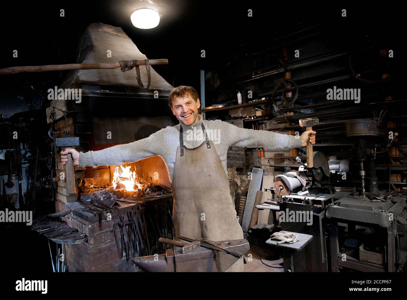 Two Iron Hammers High Resolution Stock Photography and Images - Alamy