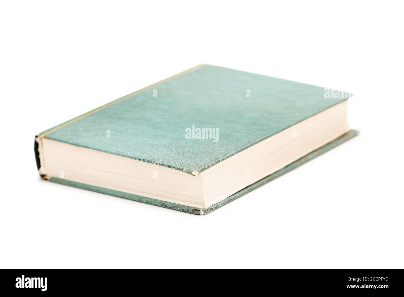 Closed book with shabby corners isolated on white background Stock ...