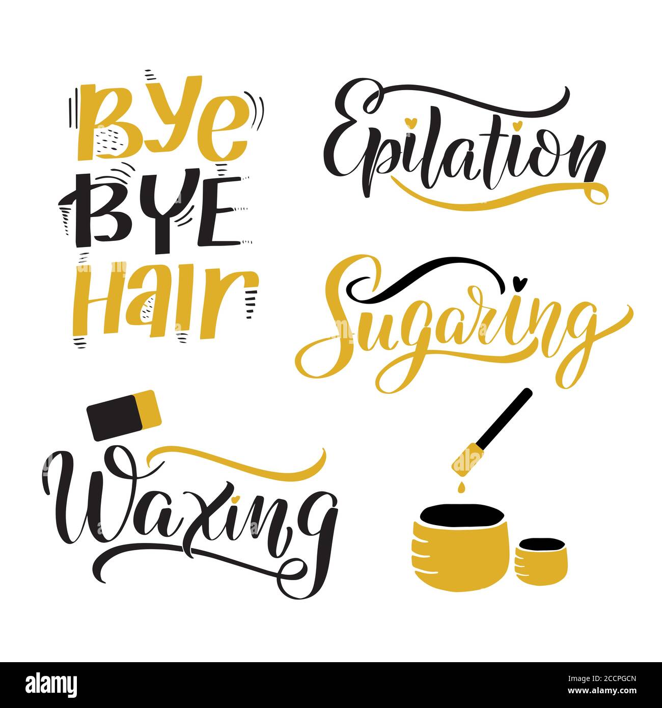 Vector calligraphy illustration isolated on white background Stock ...