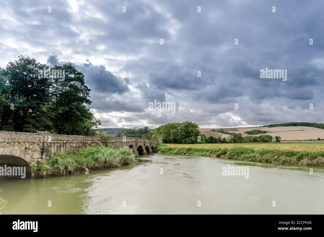 Amberley bridge and river, West Sussex, uk Stock Photo - Alamy