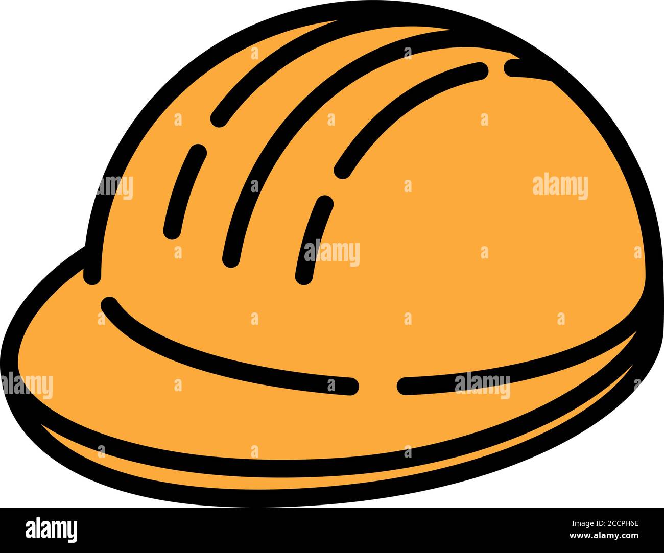 Architect helmet icon. Outline architect helmet vector icon for web ...