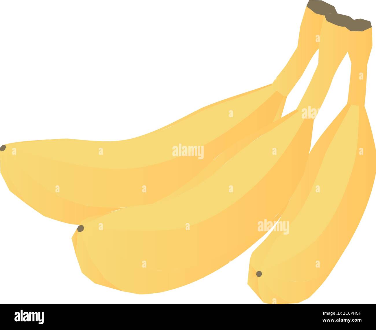 Banana branch icon. Isometric of banana branch vector icon for web ...