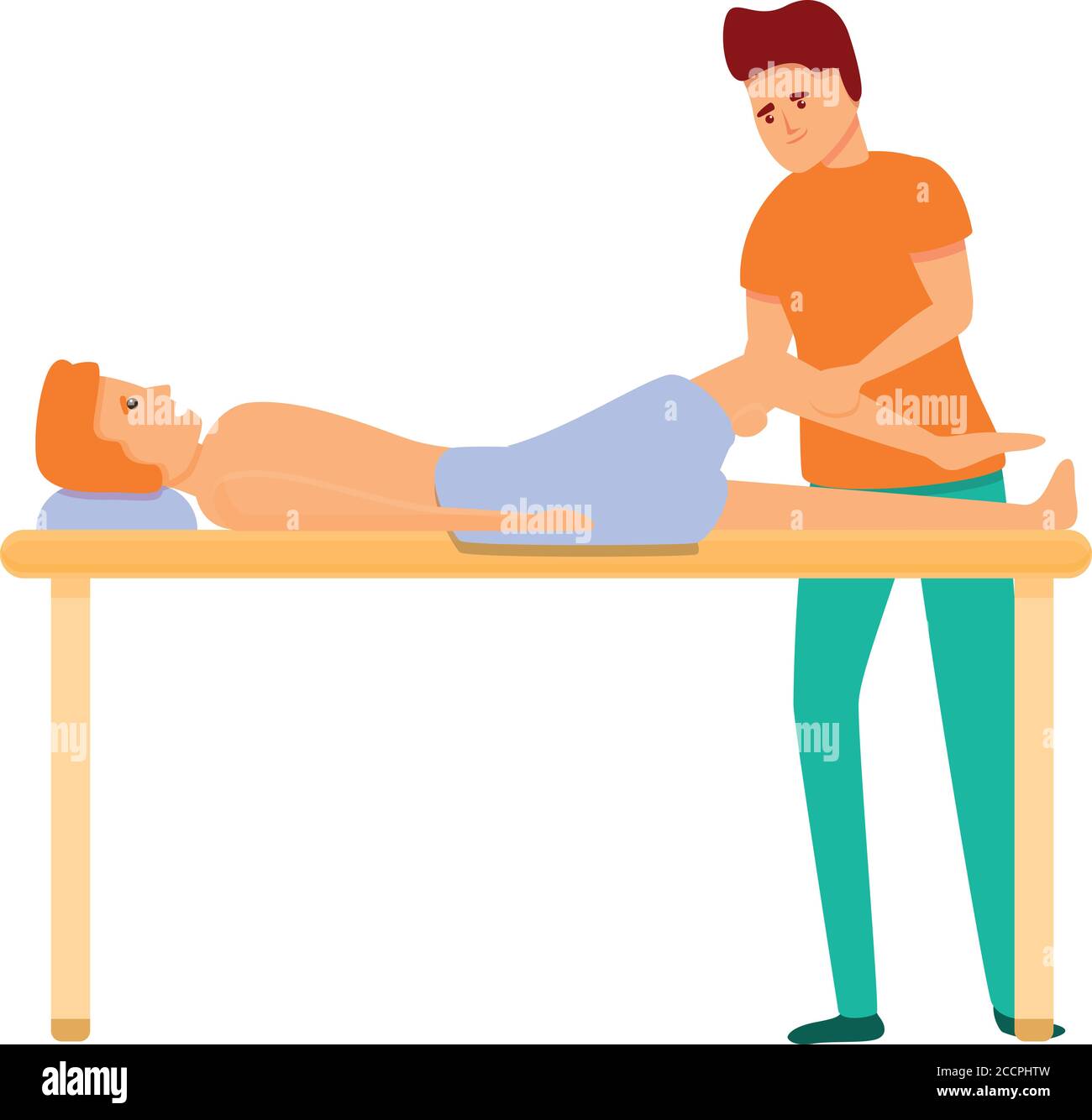 Foot massagist icon. Cartoon of foot massagist vector icon for web ...