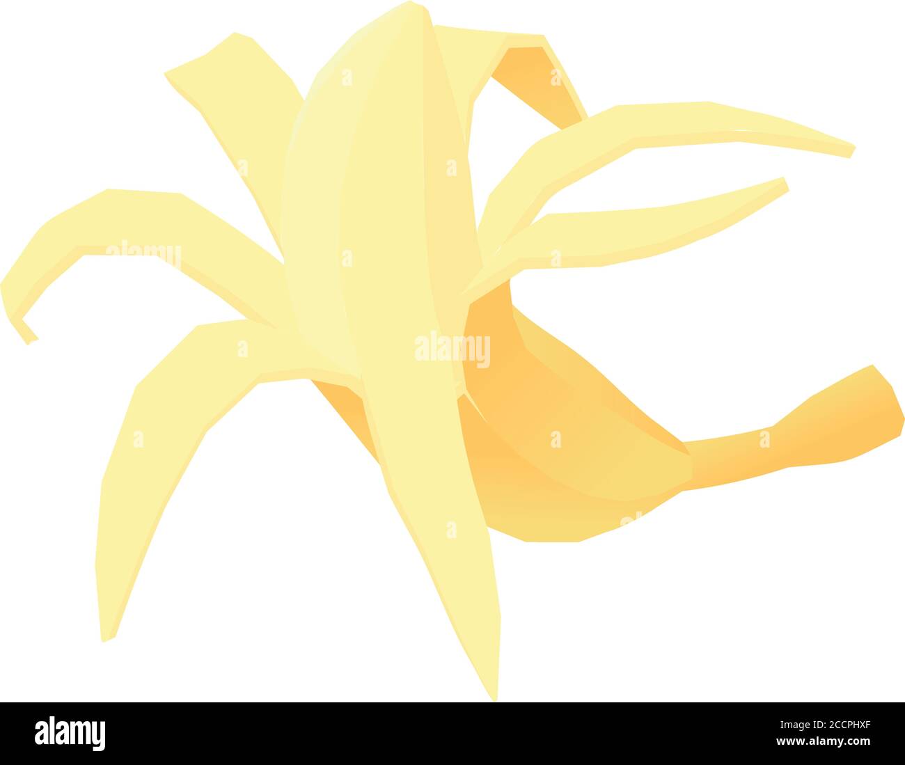 Exotic banana icon. Isometric of exotic banana vector icon for web ...