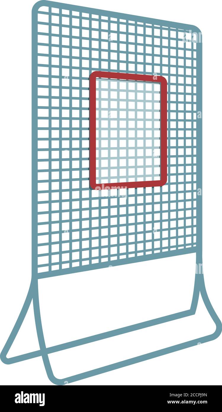 Hurling net gate icon. Cartoon of hurling net gate vector icon for web ...
