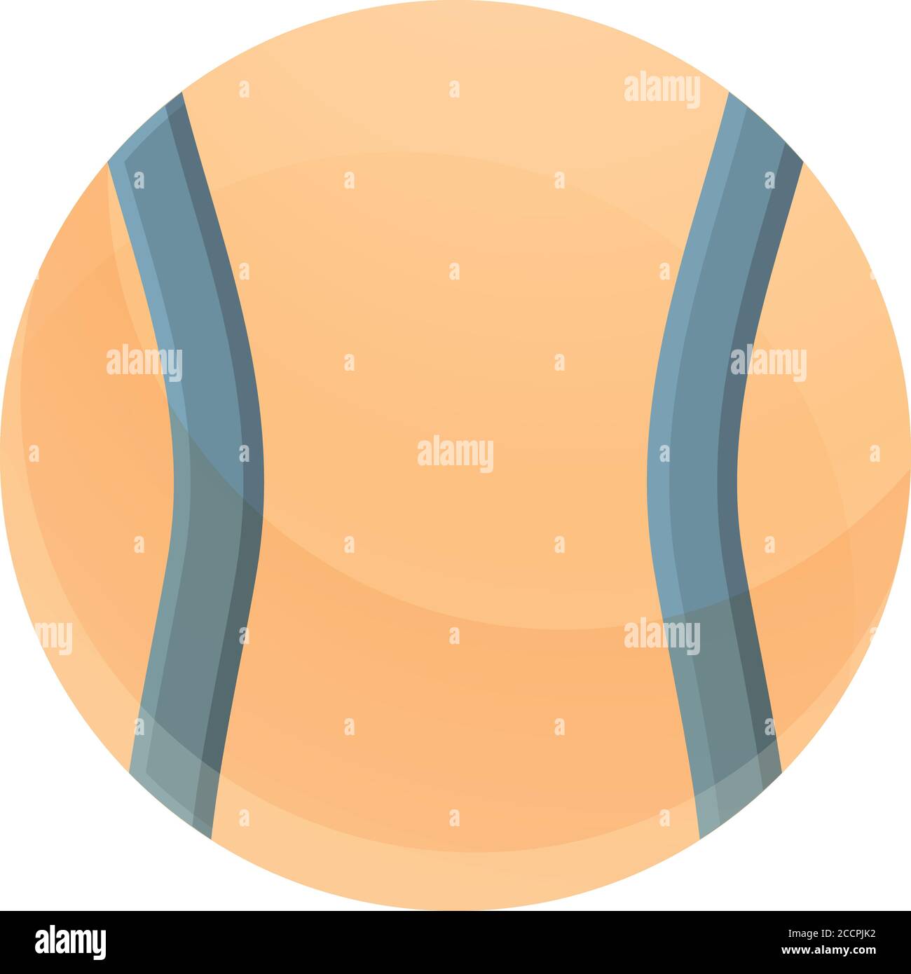 Hurling ball icon. Cartoon of hurling ball vector icon for web design ...