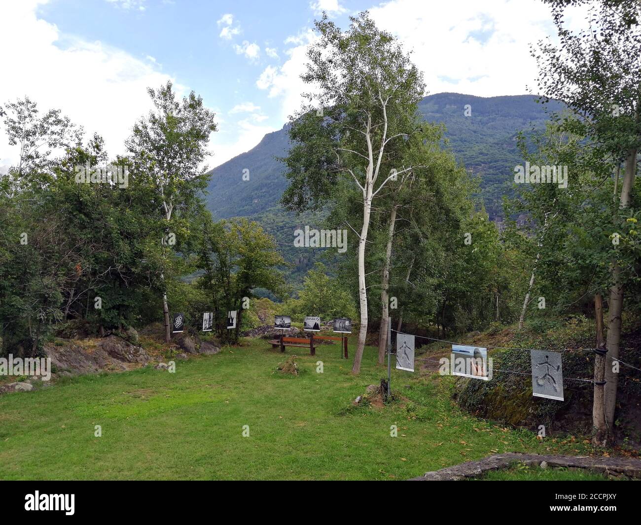 Italy, Capo di Ponte, Rock Carvings National Park, "Segni" Photography ...