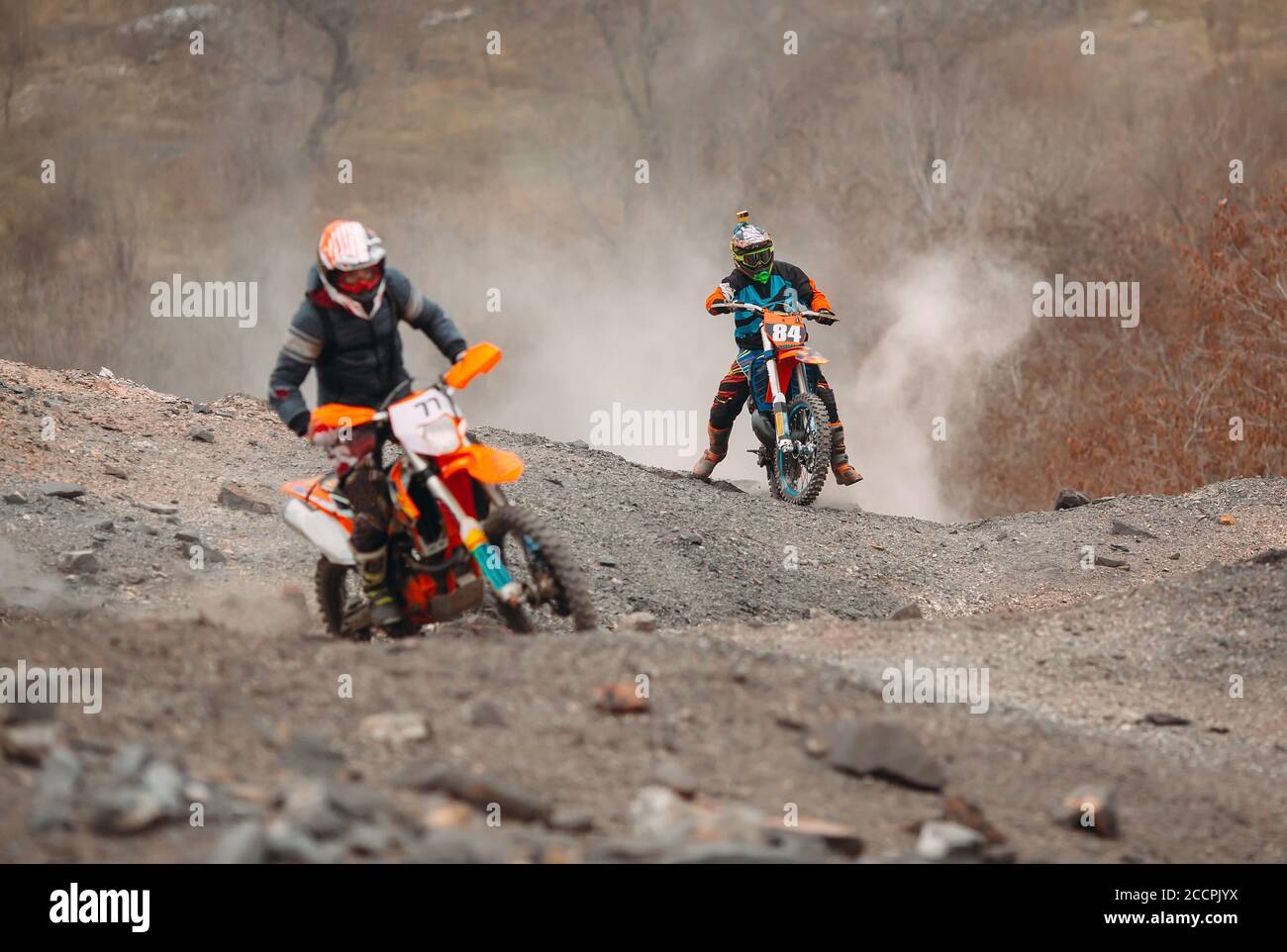 motocross bike race speed and power in extreme man sport ,sport action ...