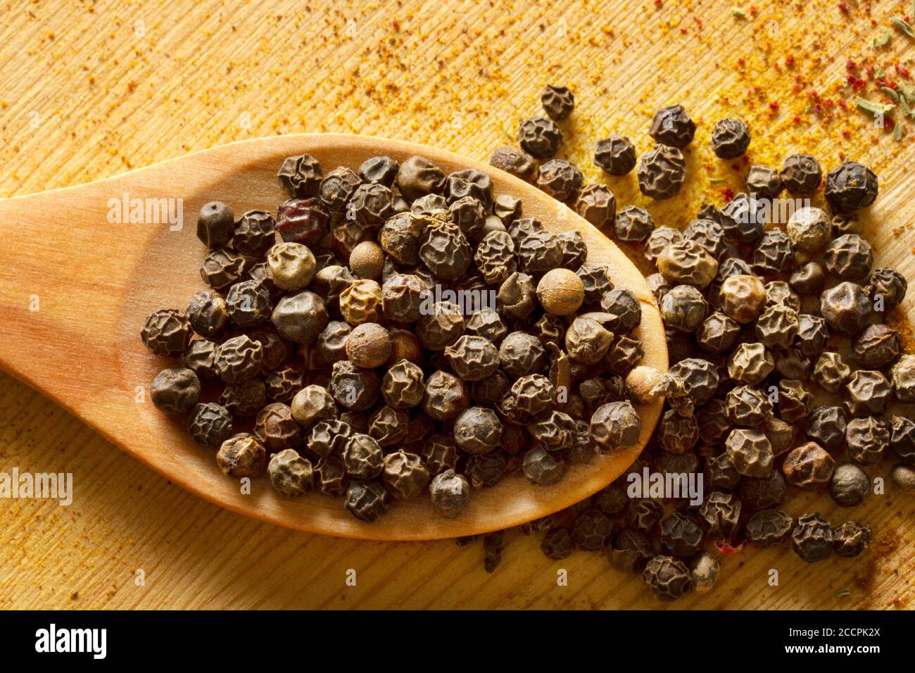 Black pepper corns. Macro Photography Stock Photo - Alamy