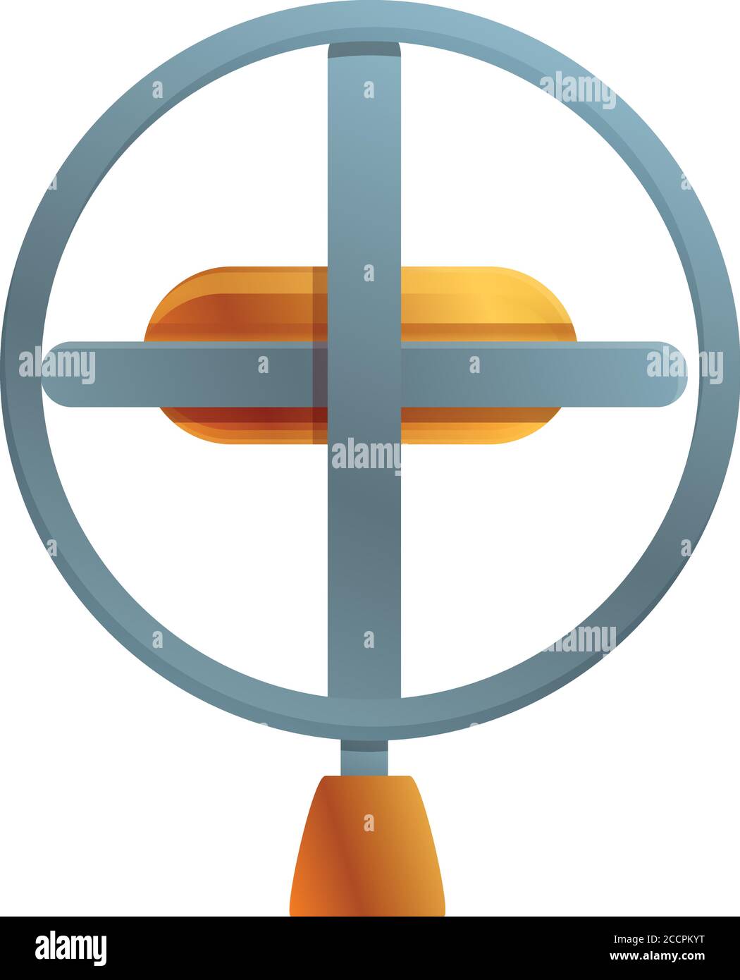 Metal gyroscope icon cartoon hi-res stock photography and images - Alamy