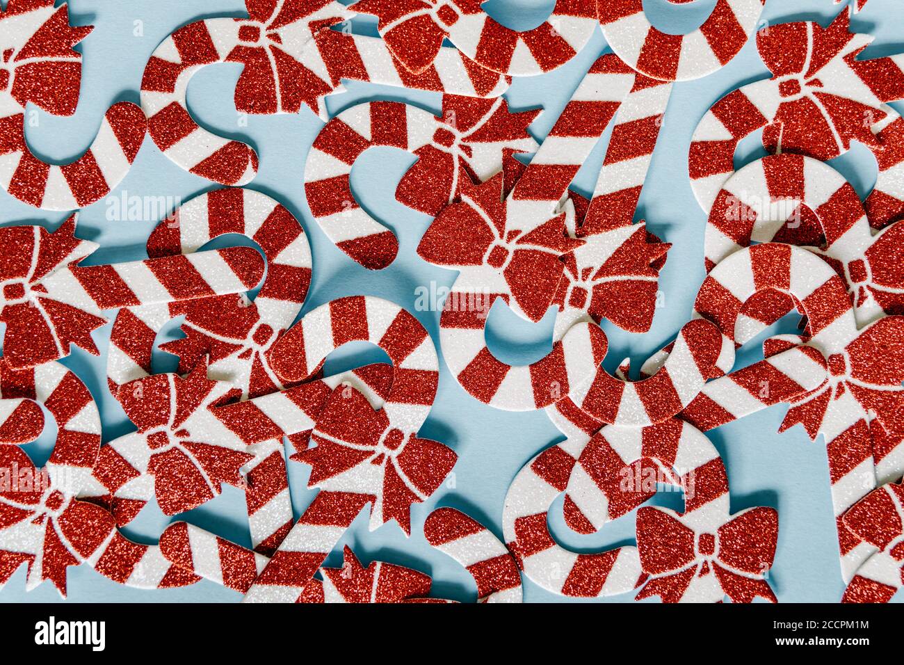 Christmas candy cane pattern Stock Photo - Alamy