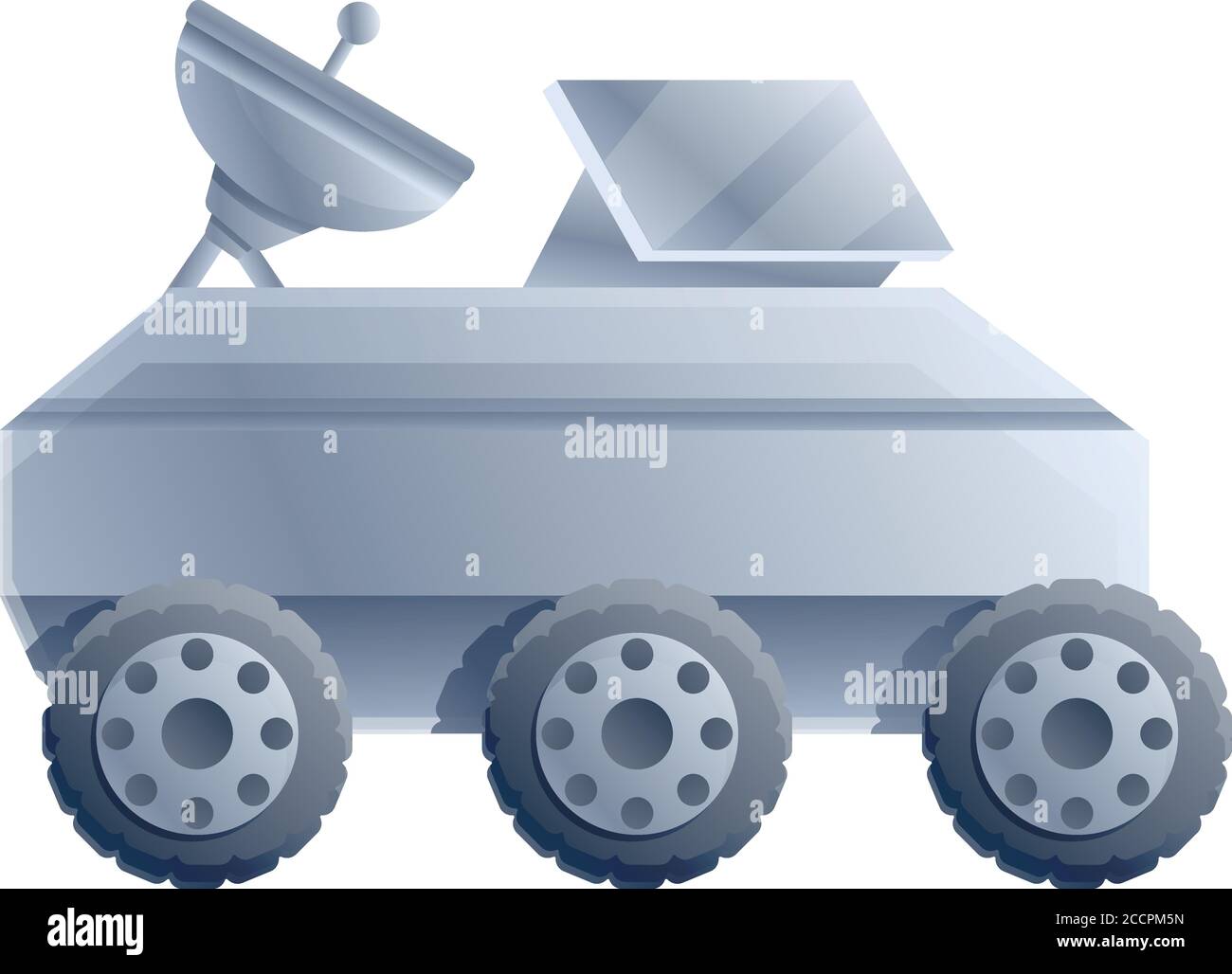 Moon rover icon. Cartoon of moon rover vector icon for web design ...