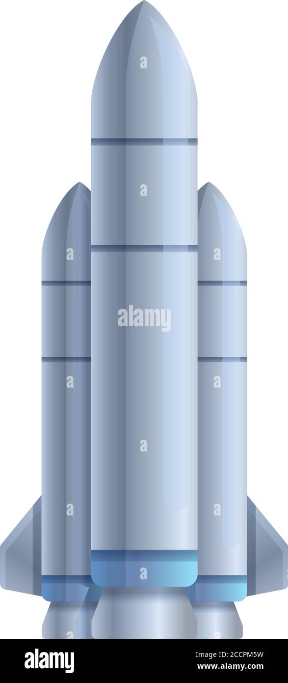 Space robot ship icon. Cartoon of space robot ship vector icon for web ...