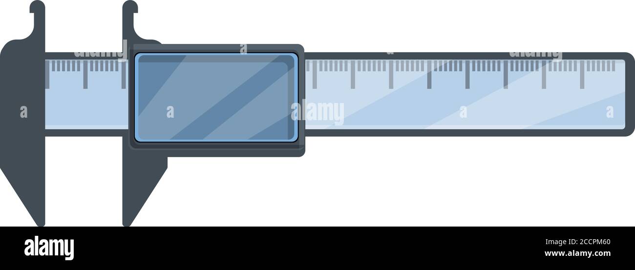 Modern caliper icon. Cartoon of modern caliper vector icon for web ...