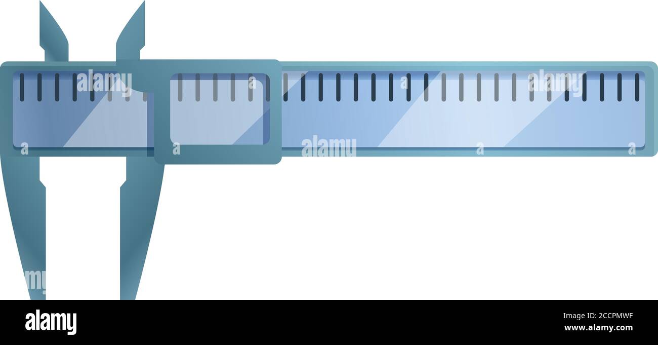 Device caliper icon. Cartoon of device caliper vector icon for web ...