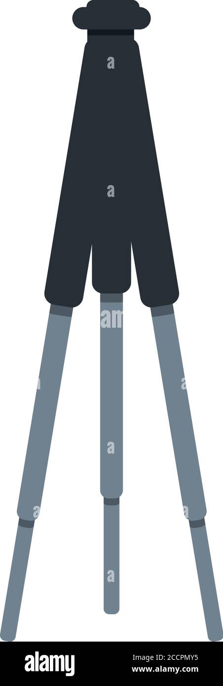 Tripod icon. Cartoon of tripod vector icon for web design isolated on ...