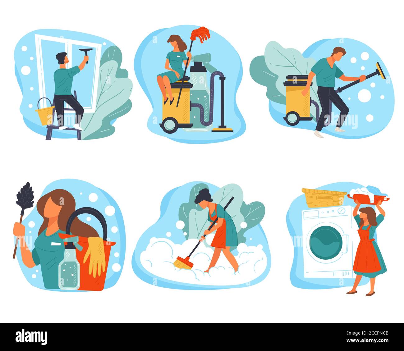 Office maintenance worker Stock Vector Images - Alamy