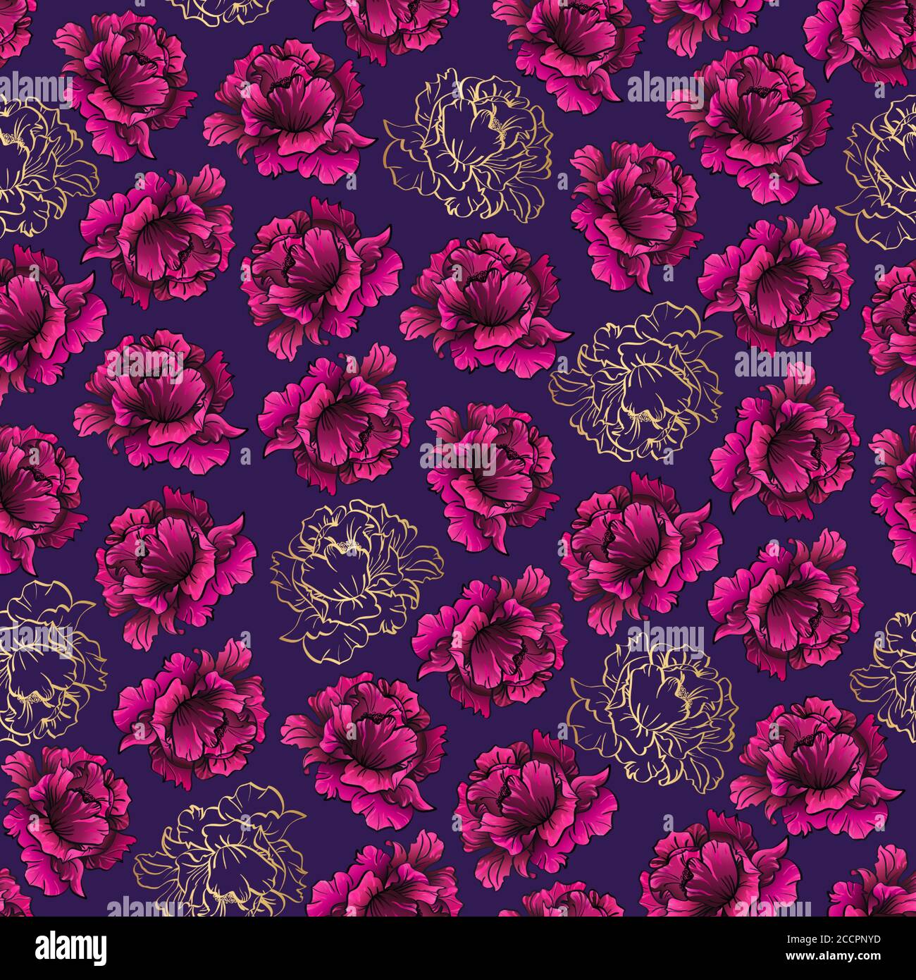 Background tender pink flowers Stock Vector Images - Alamy