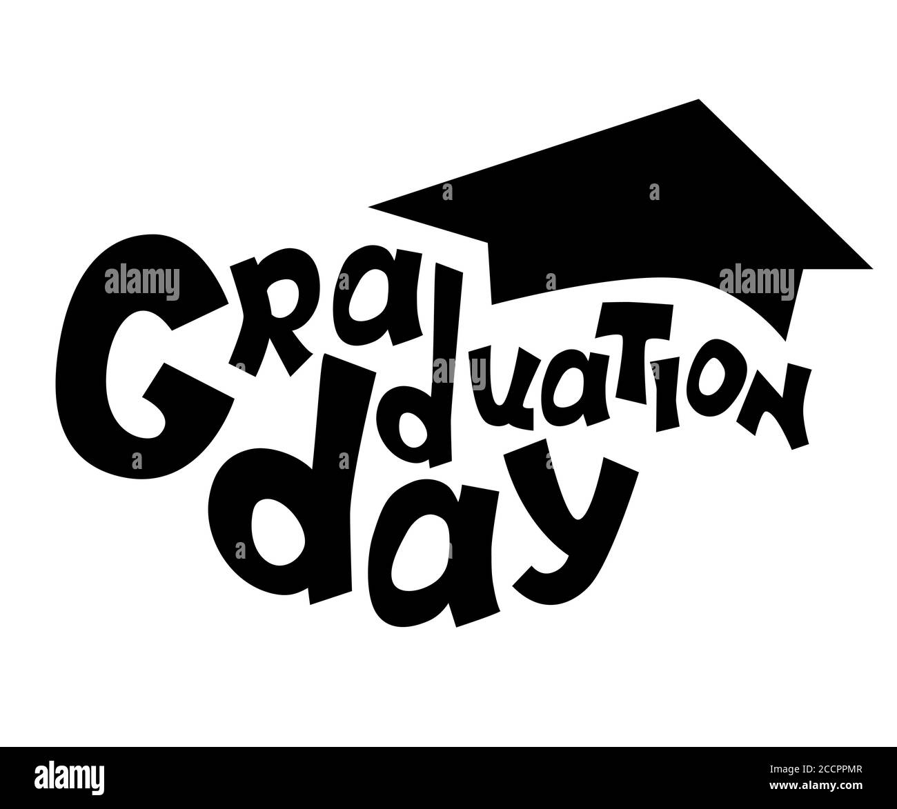 Graduation Day Clipart Black And White